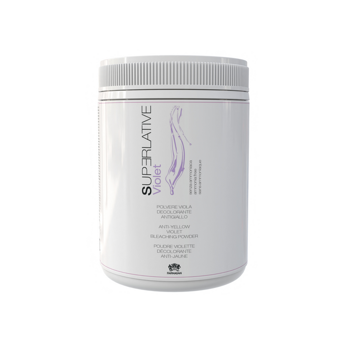 Farmagan Superlative Violet Anti-Yellow Violet Bleaching Powder 500 Gr